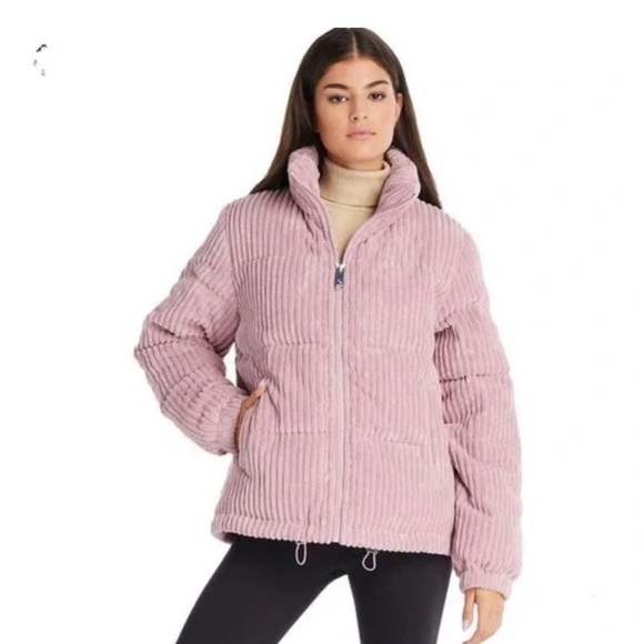 UGG | Jackets & Coats | Ugg Pink Puffer Jacket With Cozy Texture And ...